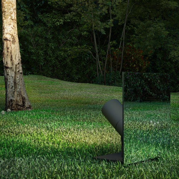 Strong MIRROR 2769 | Spot Finco para Jardim | com Espelho: Compr= 220 ...