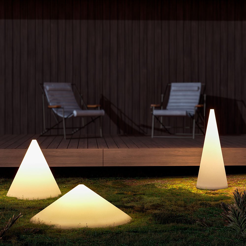 Peak | Piso Translúcido | 90071 | D=450 x H=1100mm | 1x Bulbo LED 60 ...